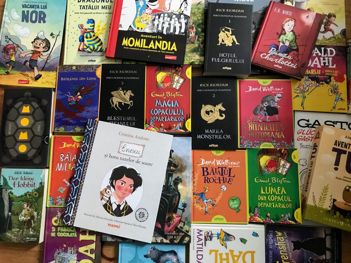 48 de cărți pentru copii îndrăgite de Andrei la vârsta de 9 -10 ani ...